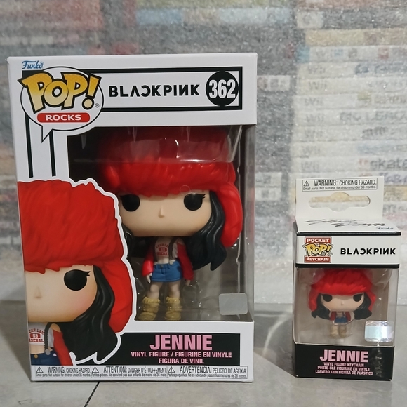 Funko | Toys | Funko Pop Blackpink Jennie Vinyl Figure Pocket Pop ...